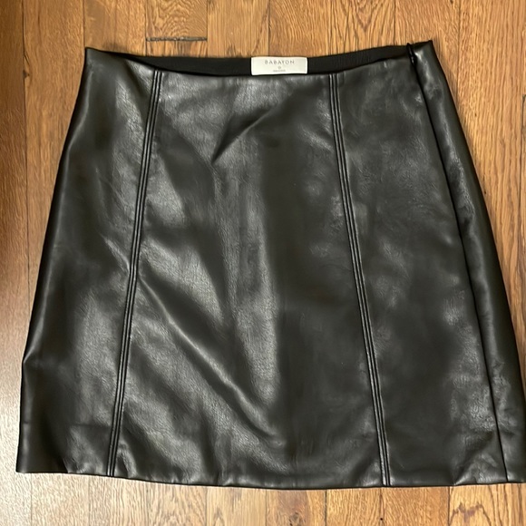 Babaton | Skirts | Leather Skirt | Poshmark